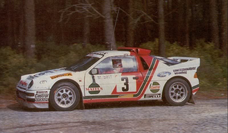 Slot - Outra Dimensão: Ford RS200 Diabolique - Rali de Portugal 1986